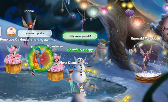 Winter Wonderland Party Snapshots - Pixie Hollow - Disney Fairies Online Forums