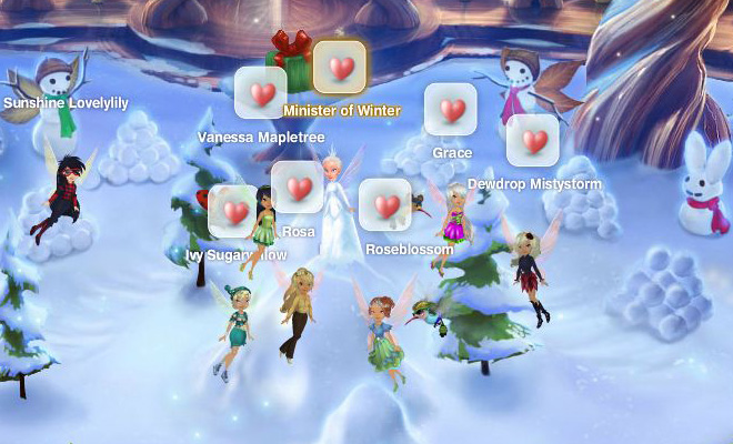 Winter Wonderland Party Snapshots - Pixie Hollow - Disney Fairies Online Forums
